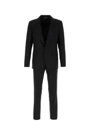 Dolce & Gabbana Wool Blend Suit - Black