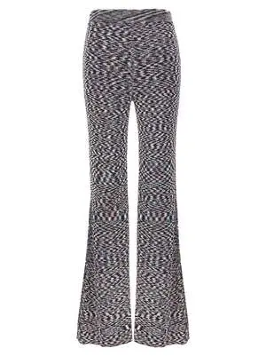 Missoni Patterned Flared Trousers - Multicolor