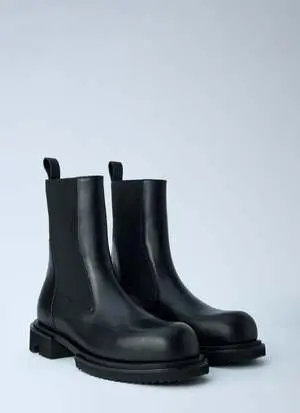Rick Owens Beatle Gabe Boots - Black