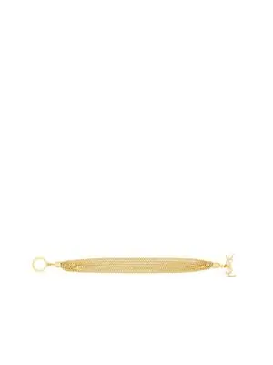 Saint Laurent Cassandre` Chain Bracelet - Multicolor