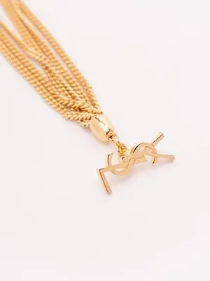 Saint Laurent Cassandre` Chain Bracelet