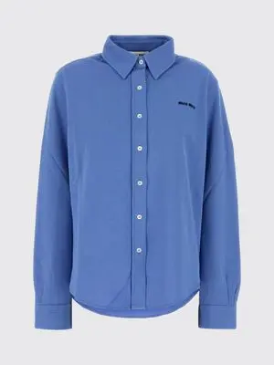 Miu Miu Cotton Shirt - Blue