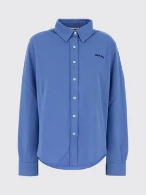 Miu Miu Cotton Shirt - Blue