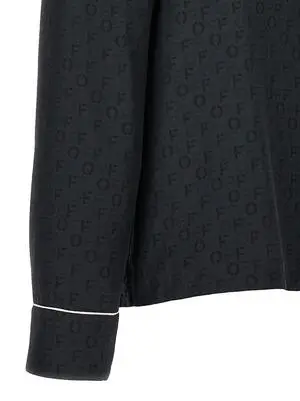Off-White Off Jaquard Pajama' Shirt