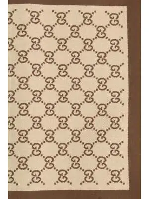 Gucci Gg All-over Wool Scarf