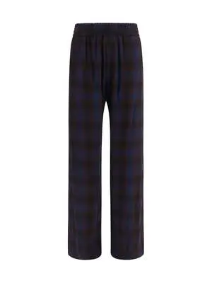 Dries Van Noten Checked Trousers - Multicolor