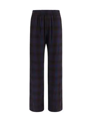 Dries Van Noten Checked Trousers - Multicolor