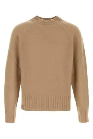 TOM FORD Camel Cashmere Sweater - Brown