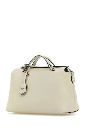 Fendi Ivory Leather Large The Way Handbag