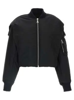 JEAN PAUL GAULTIER The Hooded Bomber' Jacket - Black