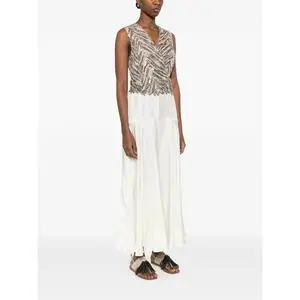 Brunello Cucinelli Sequined Chevron Waistcoat
