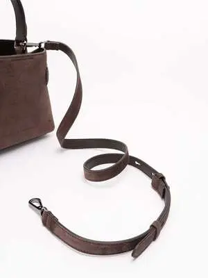 Brunello Cucinelli Soft Velour Crossbody Bag - Multicolor