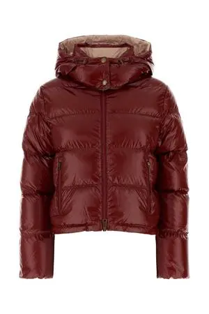 Moncler Nylon Niveole Down Jacket - Red