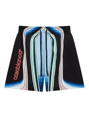 Casablanca Graphic Mountain Shorts