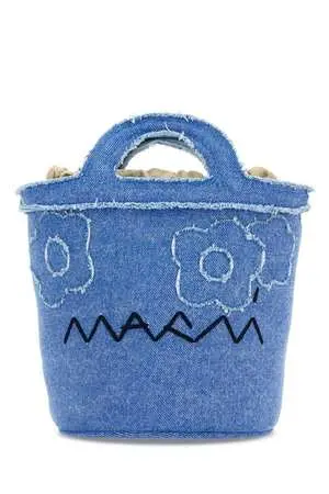 Marni Denim Bucket Bag - Blue