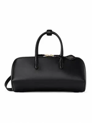 Alaïa Small Delta Bag In Box Calfskin - Black