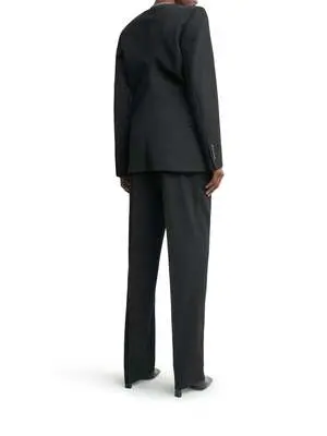 TOTEME Single-breasted Wool Blend Blazer