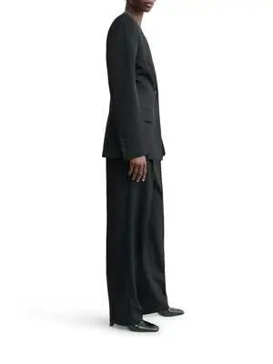 TOTEME Single-breasted Wool Blend Blazer