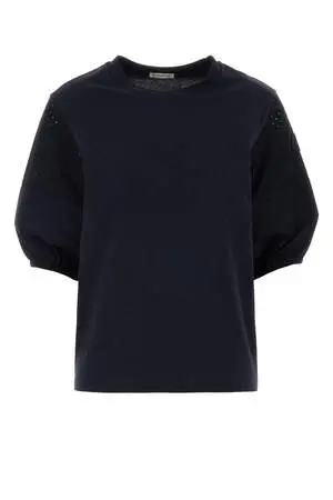 Moncler Cotton T-shirt - Blue
