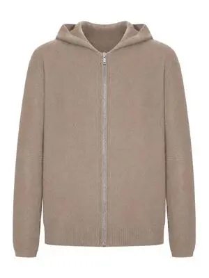 Rick Owens Hoodie With Full Zip - Gray