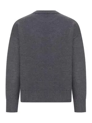 AMI Paris De Coeur Wool Sweater - Multicolor