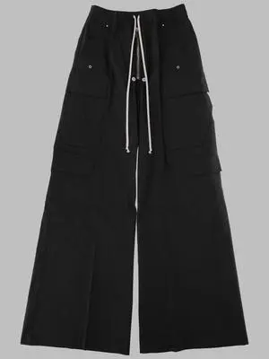 Rick Owens Pantalone Cargobelas - Black