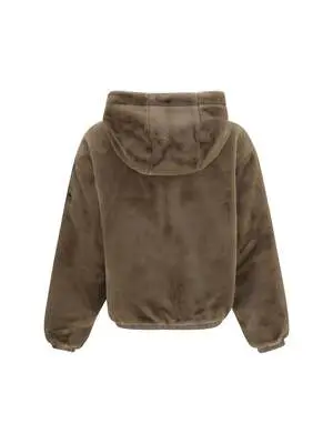 Moose Knuckles Eaton Bunny Reversible Hoodie - Brown