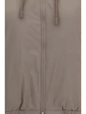 Moose Knuckles Max Mara Studio Printed Silk Trousers - Brown