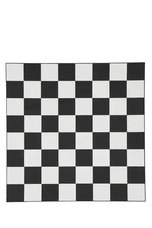 Prada Leather Checkers Game Kit - Black