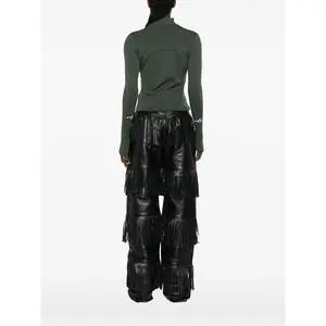 Balenciaga Fitted Zip Fastening Jacket - Green