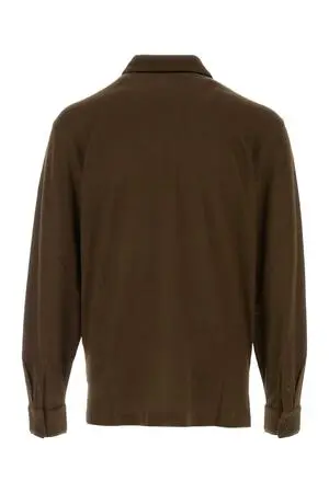 TOM FORD Chocolate Piquet Polo Shirt