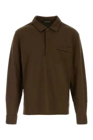 TOM FORD Chocolate Piquet Polo Shirt - Brown