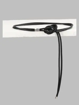 Isabel Marant Étoile Leather Silvia Belt - Black