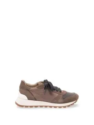 Brunello Cucinelli Calf Leather Sneakers