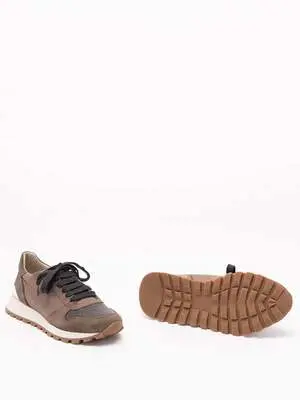 Brunello Cucinelli Calf Leather Sneakers