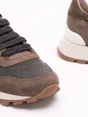 Brunello Cucinelli Calf Leather Sneakers
