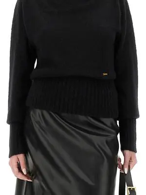 TOM FORD Boat-neck Sweater - Black