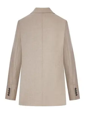 Max Mara Cashmere Foulé Blazer