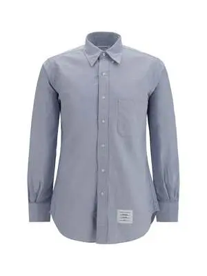 Thom Browne Cotton Shirt - Blue