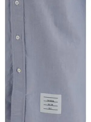 Thom Browne Cotton Shirt - Blue
