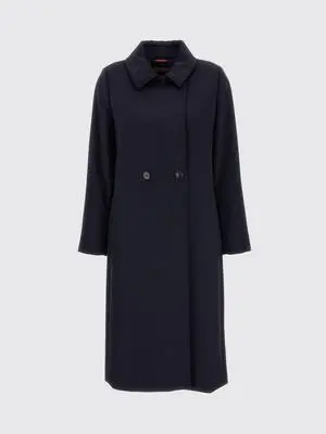 Max Mara Wool Overcoat - Blue