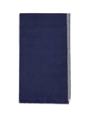 Brunello Cucinelli Brunello Cucinelli Men Cashmere Scarf Blue