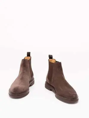 Brunello Cucinelli Calf Leather Chelsea Boot - Multicolor