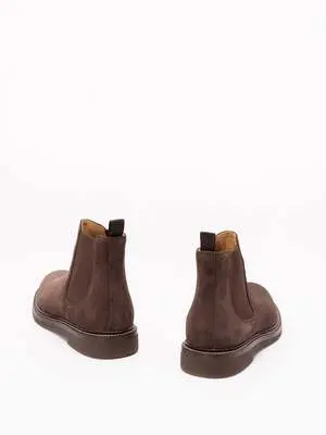 Brunello Cucinelli Calf Leather Chelsea Boot - Multicolor