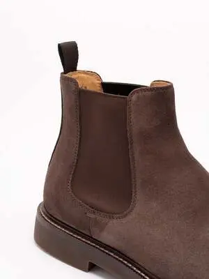 Brunello Cucinelli Calf Leather Chelsea Boot - Multicolor
