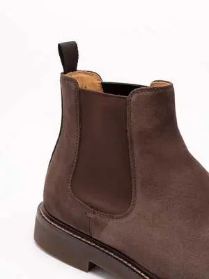 Brunello Cucinelli Calf Leather Chelsea Boots - Multicolor