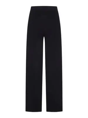 Max Mara Knitted Trousers - Black