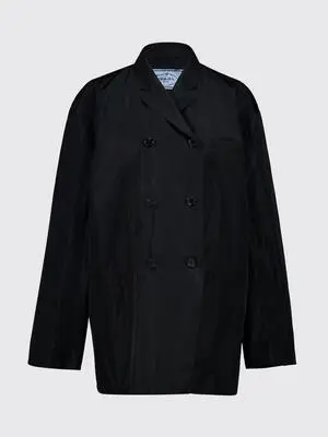 Prada Re-nylon Double-breasted Blazer