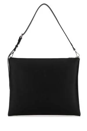 Fendi Leather After Roma Shoulder Bag - Black