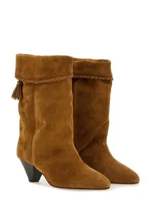 Isabel Marant Étoile Dalby Suede Boots - Brown